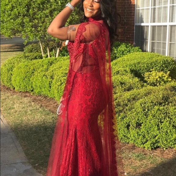 Dresses | Rubyred Formal Crystal Gown | Poshmark